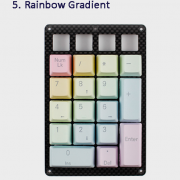 OEM Rainbow Gradient Keycaps (104-key set) | Flashquark Mechanical ...