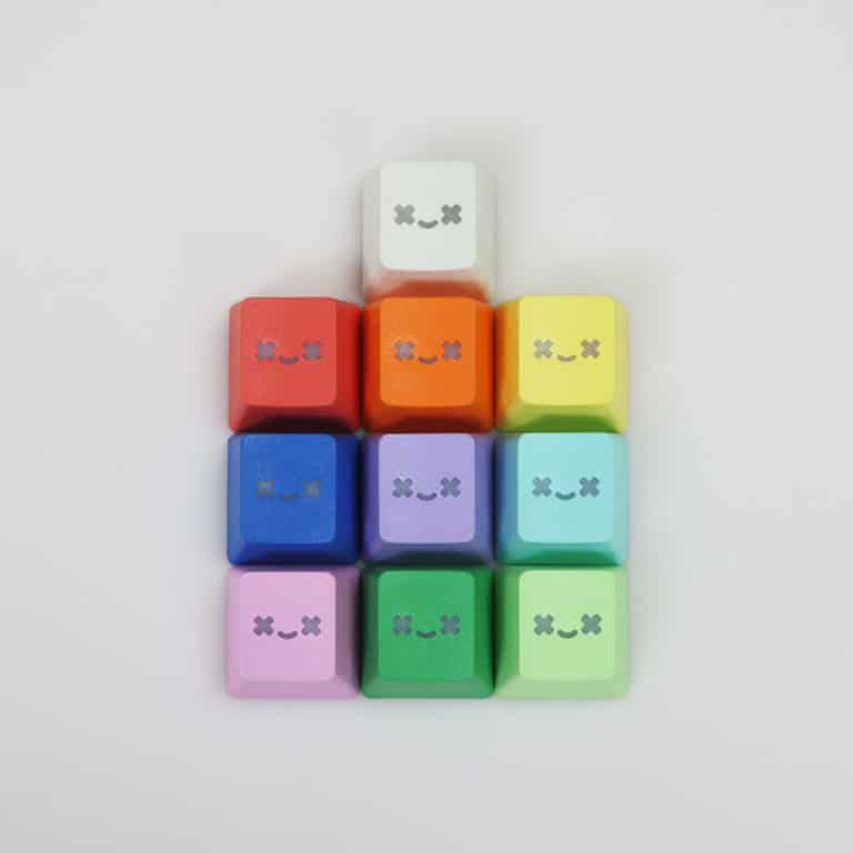 Smiley Keycap – Translucent Doubleshot PBT – R4 OEM Profile ...