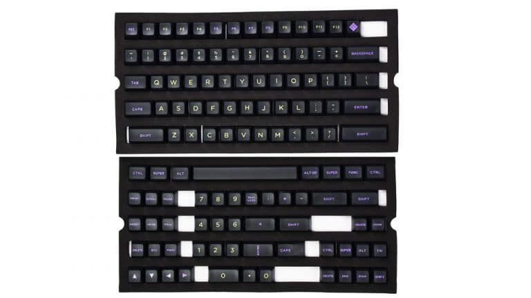 SA Midnight PBT Keycaps (120 keys) | Flashquark Mechanical Keyboard Store