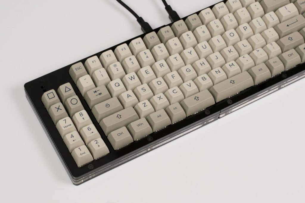 Split 96-key Keyboard Kit | Flashquark Mechanical Keyboard Store
