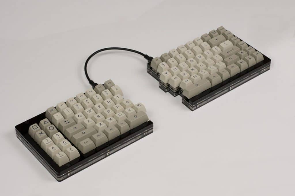 Split 96-key Keyboard Kit | Flashquark Mechanical Keyboard Store