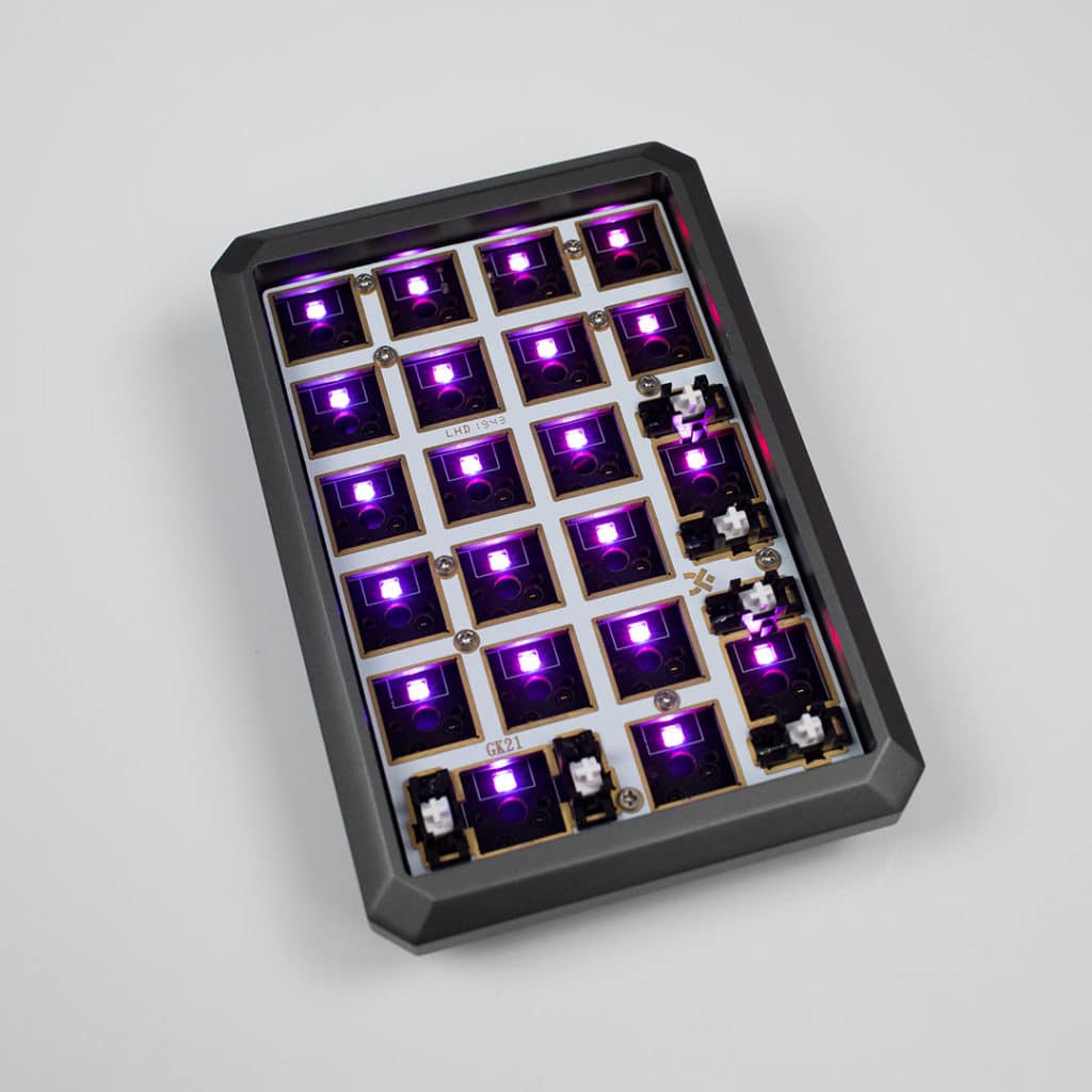 GK21s Bluetooth Numpad Macropad Kit with Hotswap PCB and Aluminum Case ...