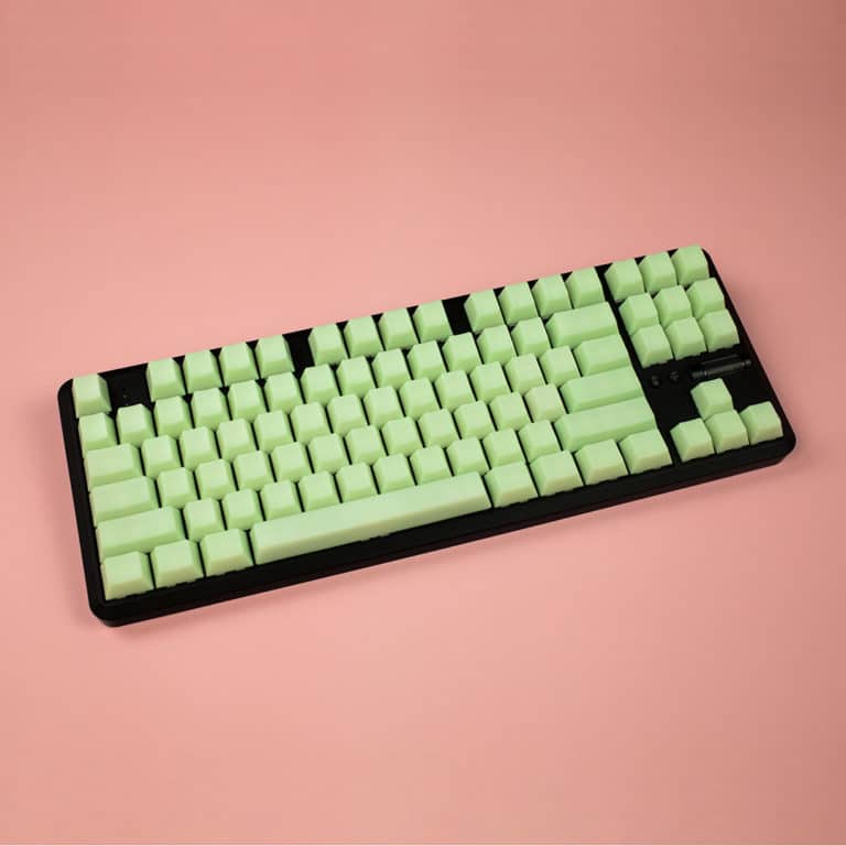 POM Jelly Strawberry Cream Keycaps (108 keycap set) | With 1.75u Shift ...