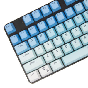 OEM Blue Frost PBT Translucent Keycaps | Flashquark Mechanical Keyboard ...