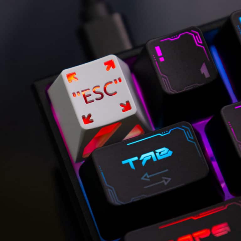 Holyoops Artisan Keycap – Anodized Aluminum Esc | Flashquark Mechanical ...
