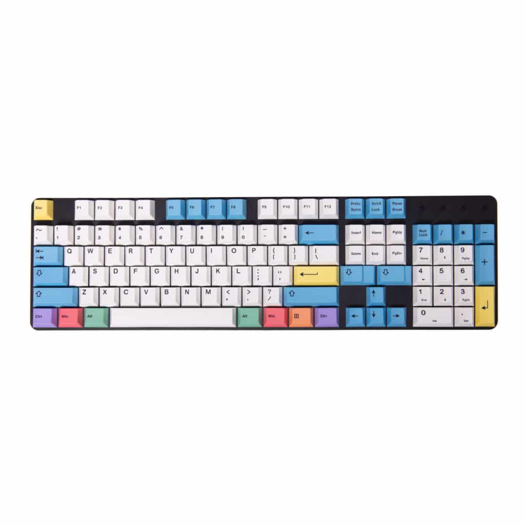 Cherry Profile Chalk PBT Keycaps | Flashquark Mechanical Keyboard Store