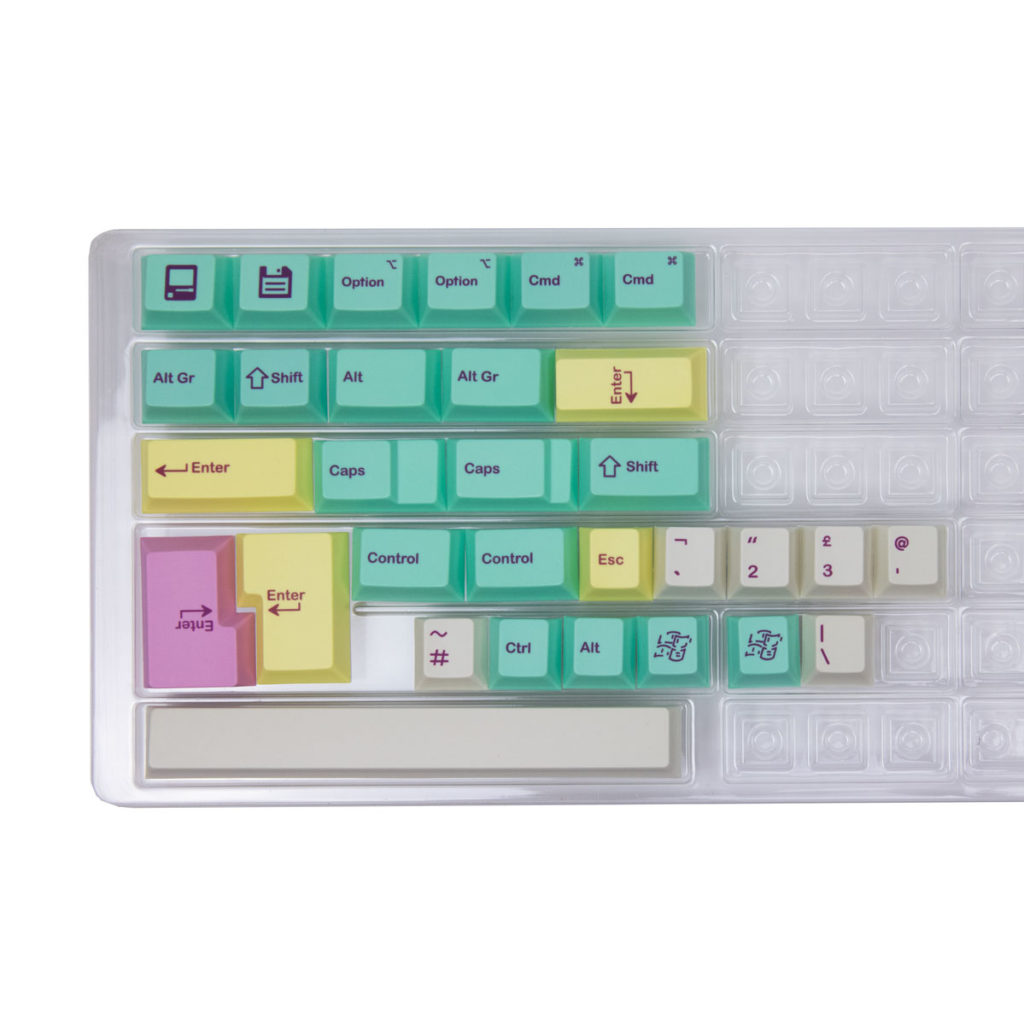 Cherry Profile PBT Moonlight w/ Space Glyphs Keycaps | Flashquark ...