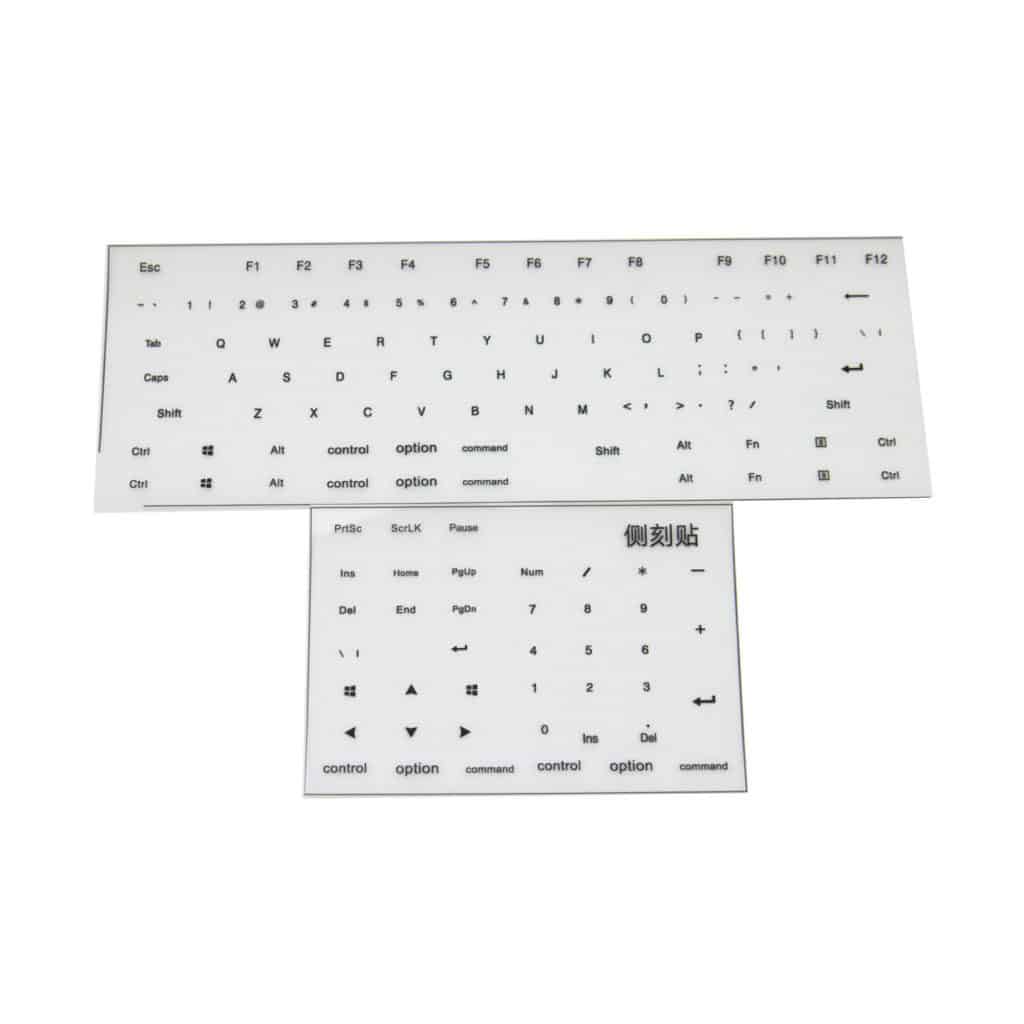 Legend Stickers for Blank Keycaps | Flashquark Mechanical Keyboard Store