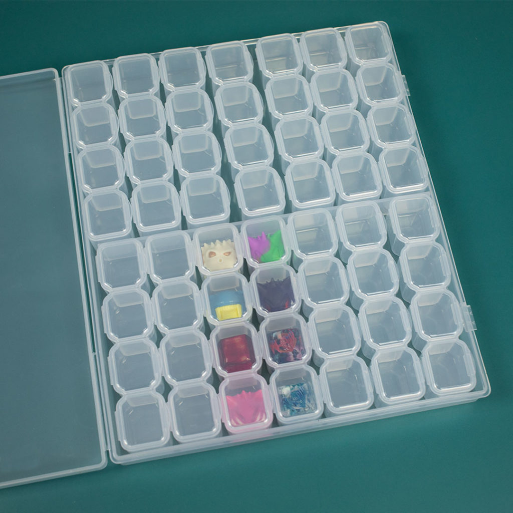 Artisan Keycap Storage Box – 56 Keycaps | Flashquark Mechanical ...