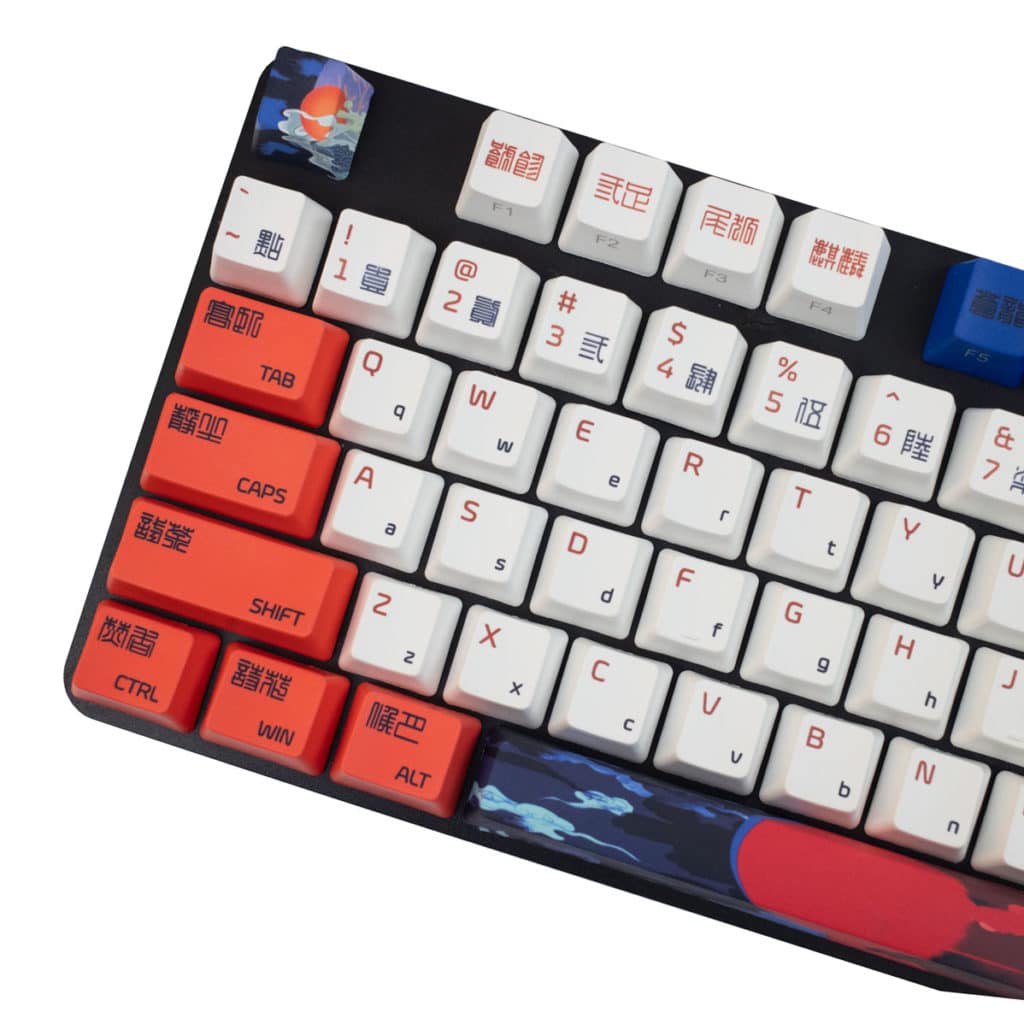 Ocean Whispers PBT Keycaps (134 key set) | Flashquark Mechanical ...