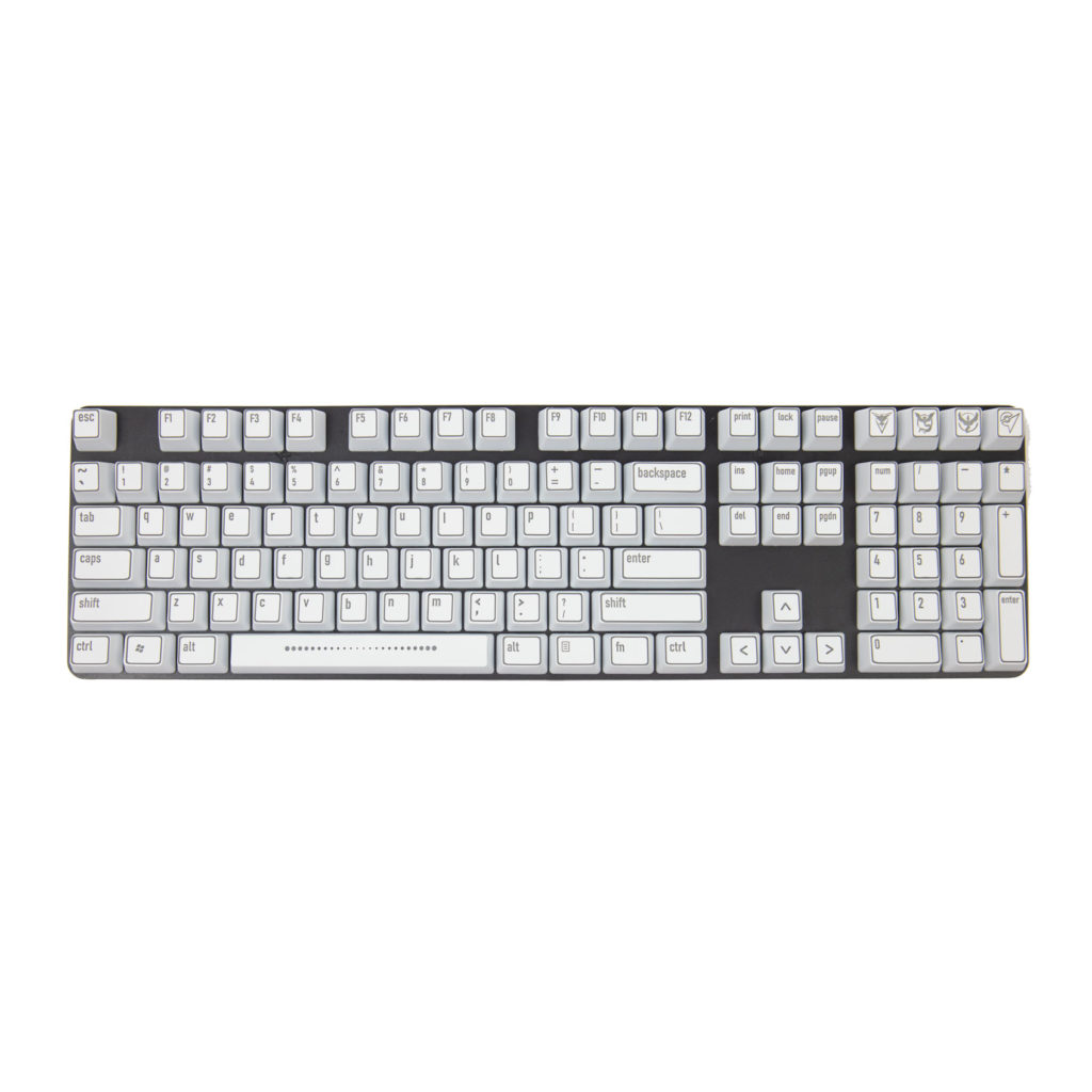 OEM Borderlit Shinethrough Keycaps – White | Flashquark Mechanical ...
