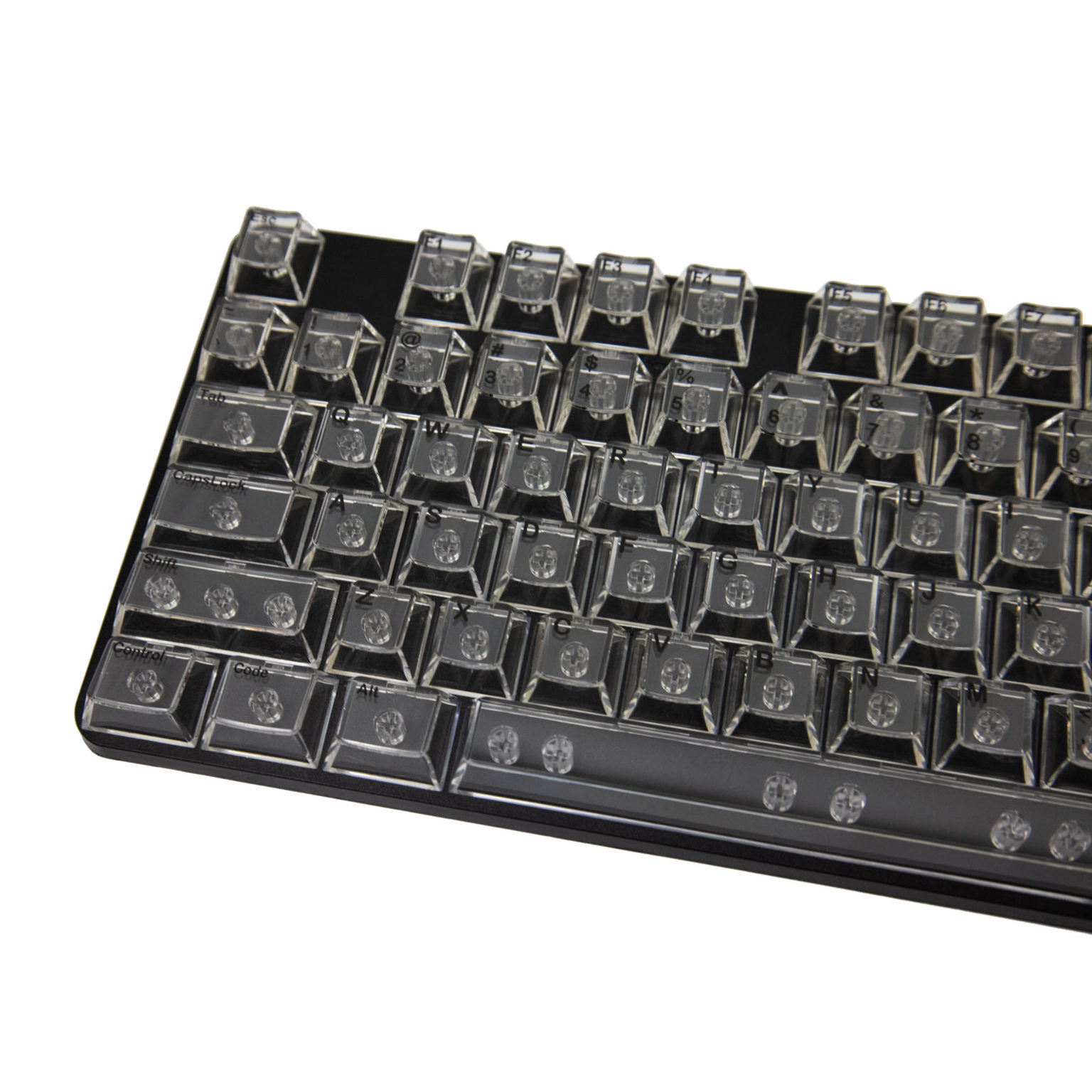 Flashquark Crystalis Polycarbonate Keycaps – Ice Clear | Flashquark ...