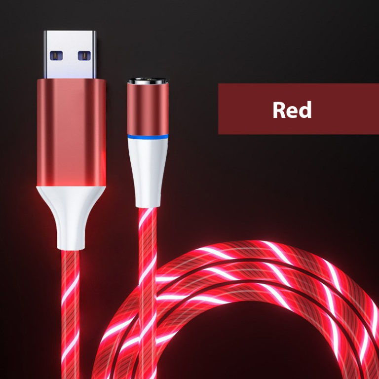 3 in 1 Magnetic USB Cable with LED Lighting | Flashquark Mechanical ...